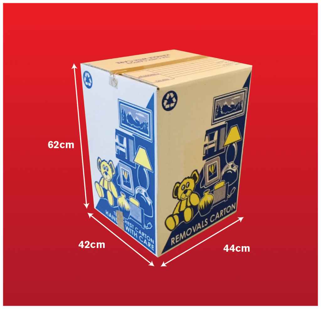 Heavy Duty Tea Chest Moving Cardboard Box Carton - Hitchens Storage