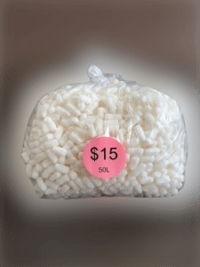 50L - Void Fill Packing Peanuts - Medium Bag - Hitchens Storage