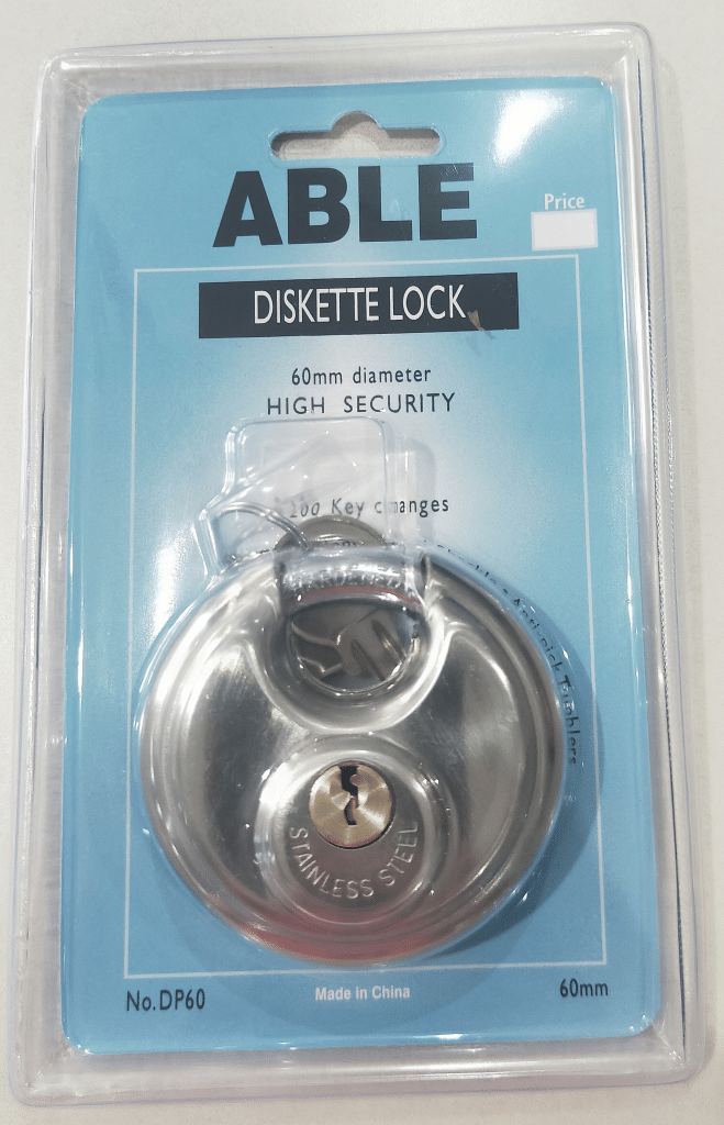 Diskette Lock - Hitchens Storage & Removal