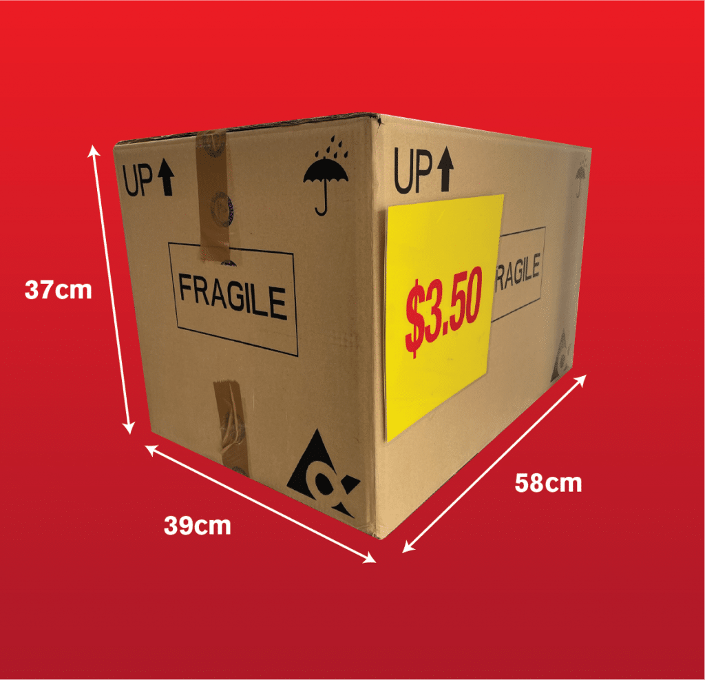 Fragile Medium Carton - Pre Used - Hitchens Storage